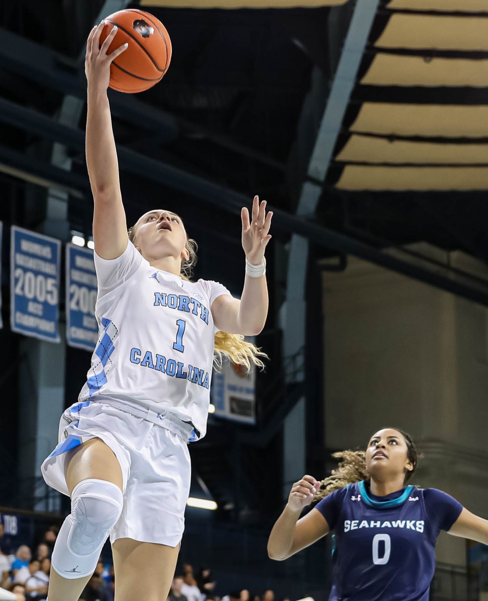 No. 8 UNC runs UNCW out of the gym by feasting on transition buckets
