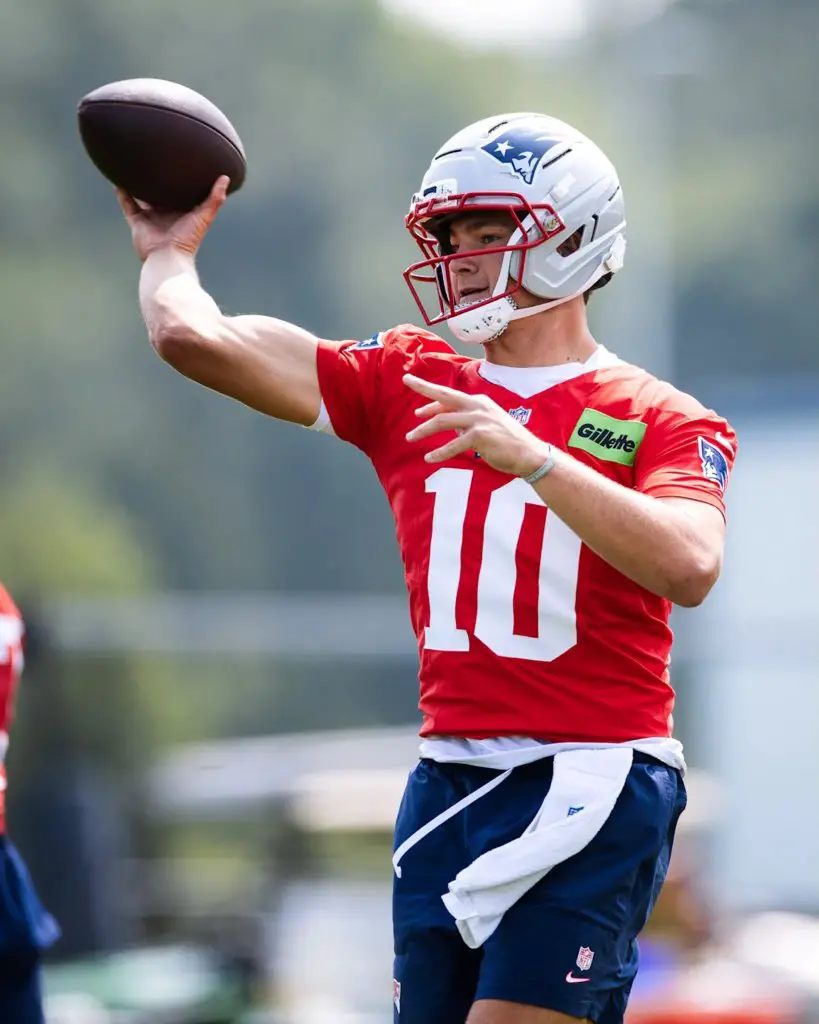 Maye shows growth during training camp, has no interceptions in 7 practices