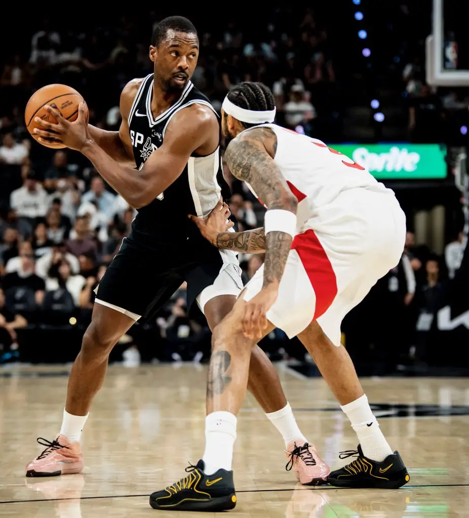 Tough start for Johnson in Denver, but big games from Barnes, Sharpe ...