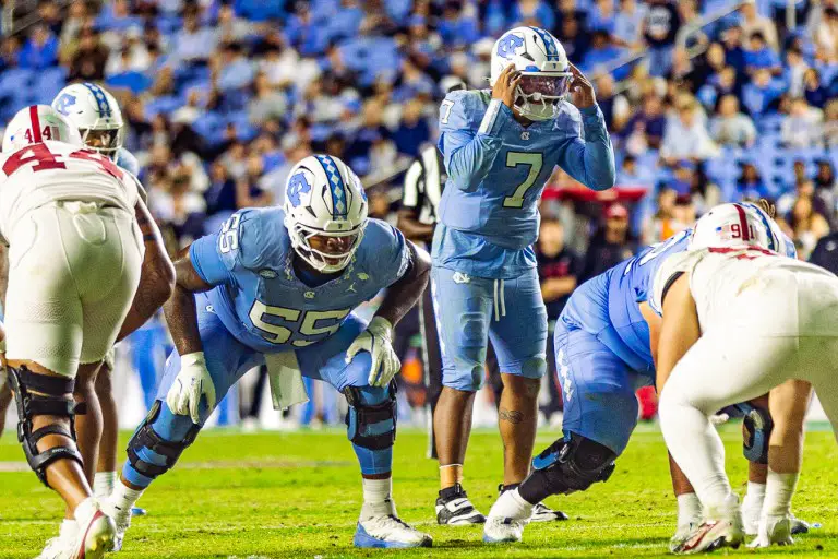 Nine sacks, no quit: Defense powers Heels to second straight win