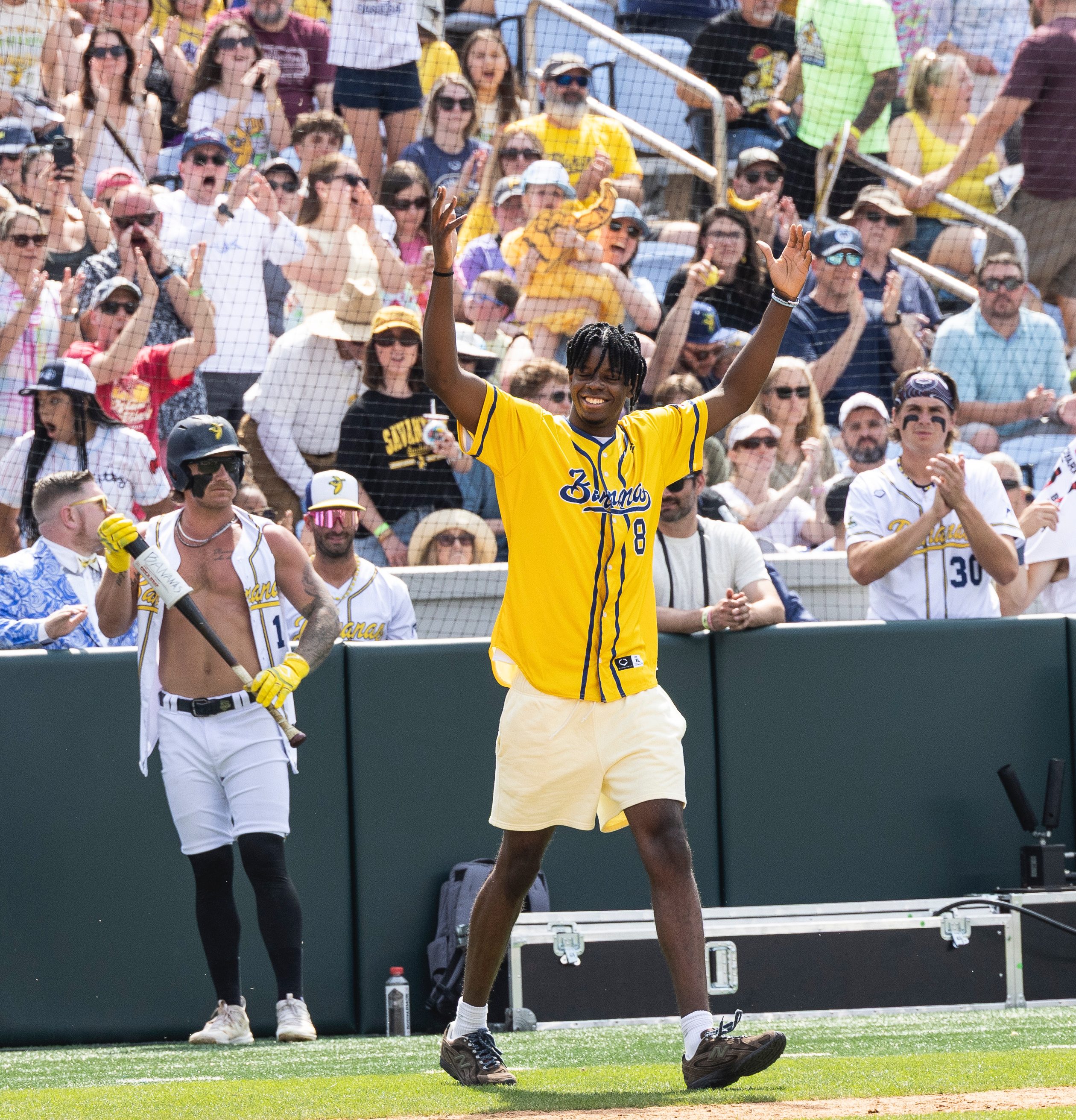 Heels fans go bananas for Wilson before enjoying the Bananas show